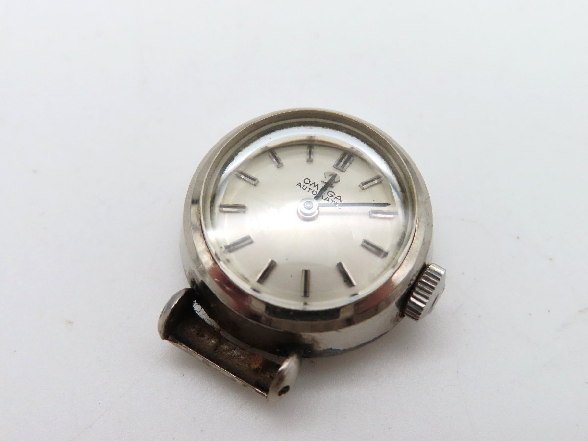 Yahoo!オークション - 1円 オメガ(OMEGA) 14KWG シルバー文字盤 レディ...