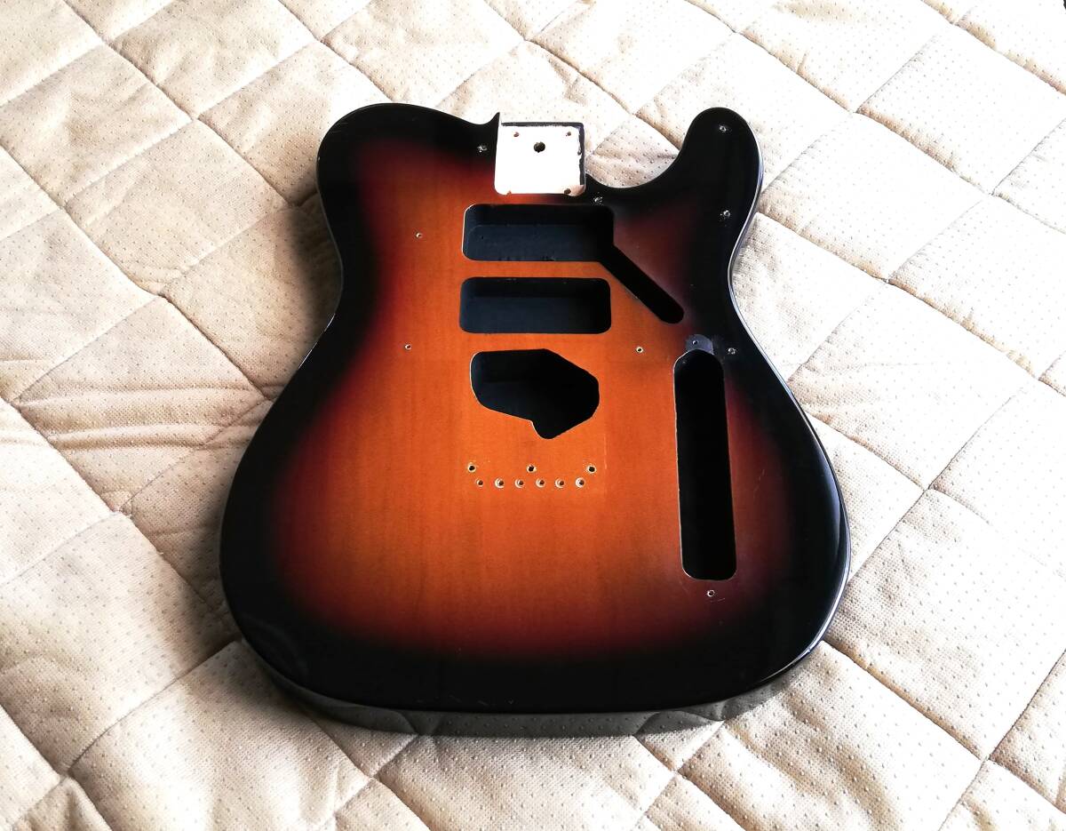 Yahoo!オークション - 不明 Telecaster HHS (P90可) ザグリ SB ボディ ...