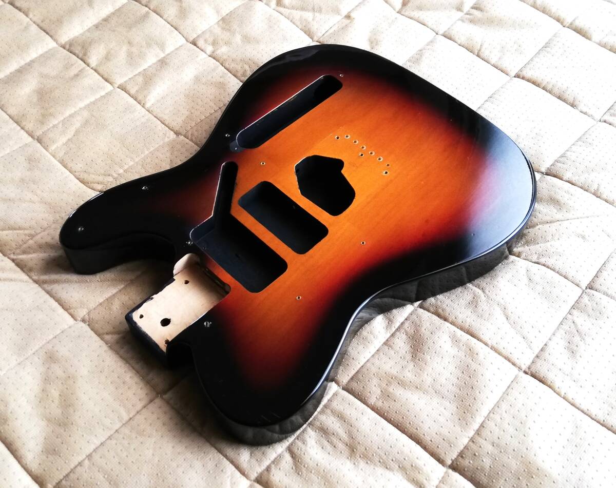Yahoo!オークション - 不明 Telecaster HHS (P90可) ザグリ SB ボディ ...