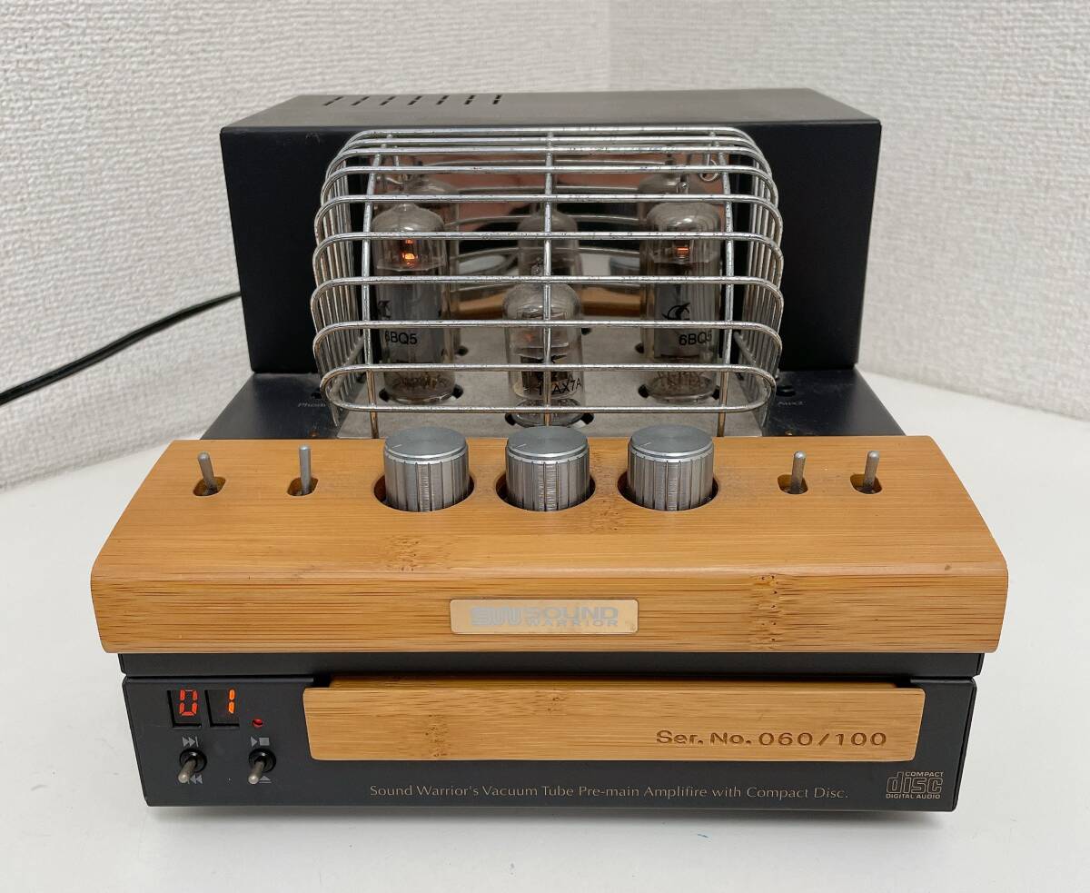 Yahoo!オークション - 【sound warrior 真空管CDプレイヤーSW-C20J 60/...