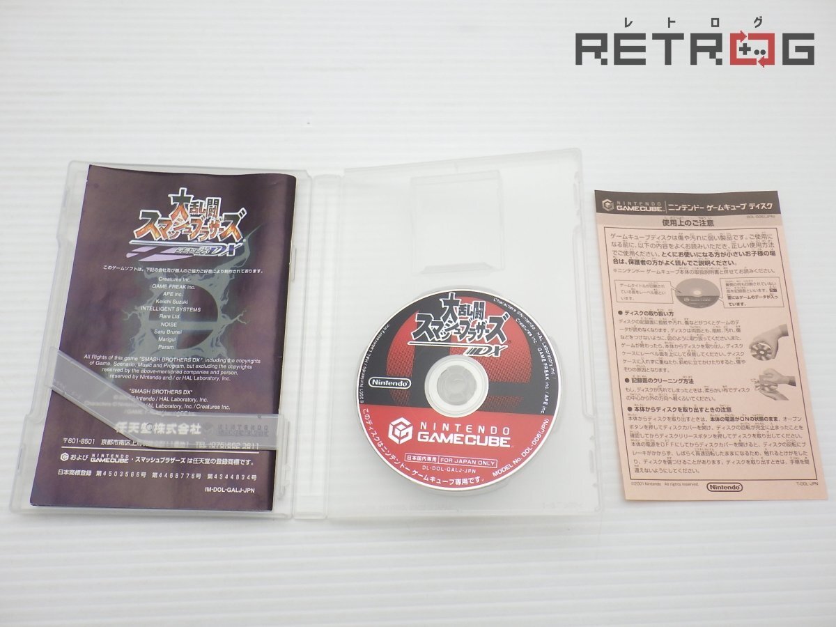 Yahoo!オークション - 【箱付き】大乱闘スマッシュブラザーズDX ゲーム...