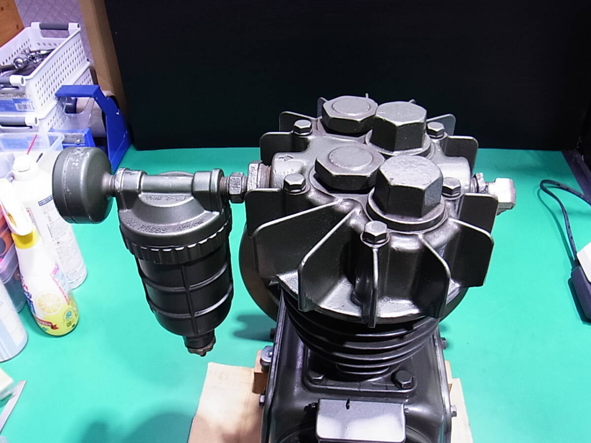 Yahoo!オークション - IWATA イワタ エアーコンプレッサー用 2気筒 圧...