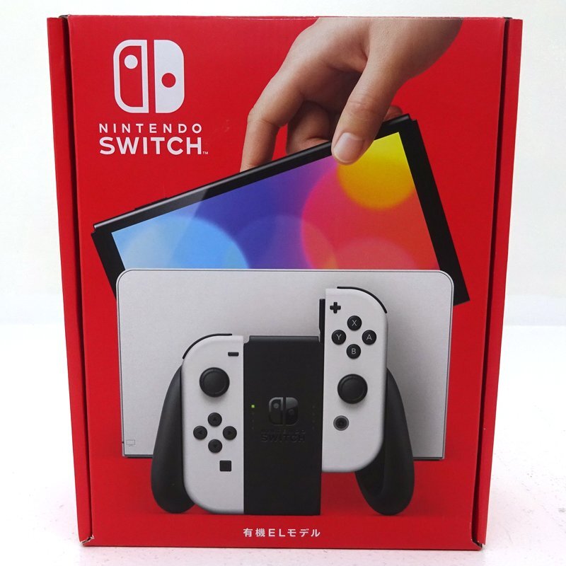【樂淘letao】日本代購代標第一品牌－★中古★Nintendo Switch 本体 有機ELモデルJoy-Con(L)/(R) ホワイト HEG-S-KAAAA(ニンテンドースイッチ)★【 ...