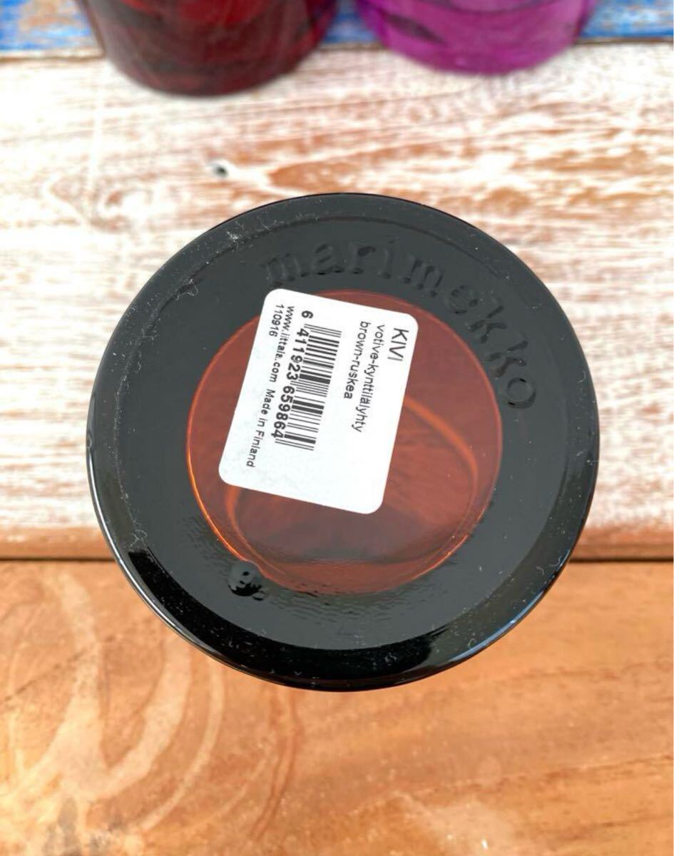 Yahoo!オークション - 稀少品 scope 廃盤カラー iittala kivi ブラウン...