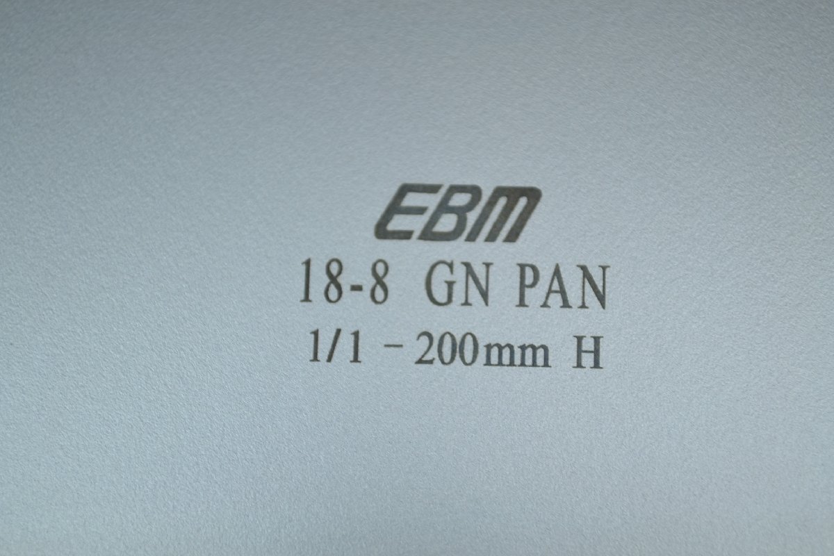 Yahoo!オークション - W1339 未使用品 EBm ホテルパン 5枚セット 18-8 ...