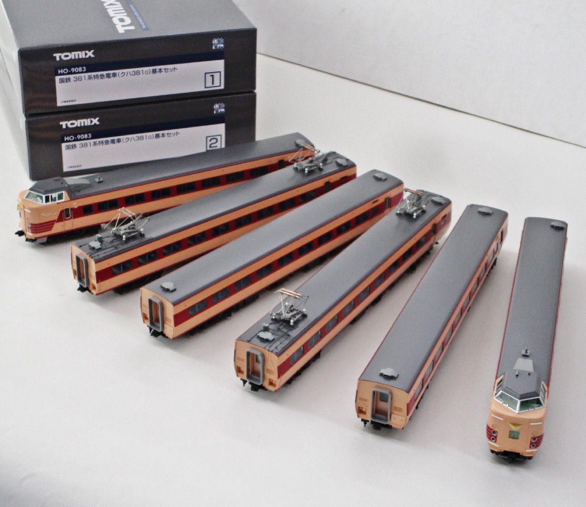 Yahoo!オークション - TOMIX HO-9083 国鉄 381系特急電車(クハ381-0)基...
