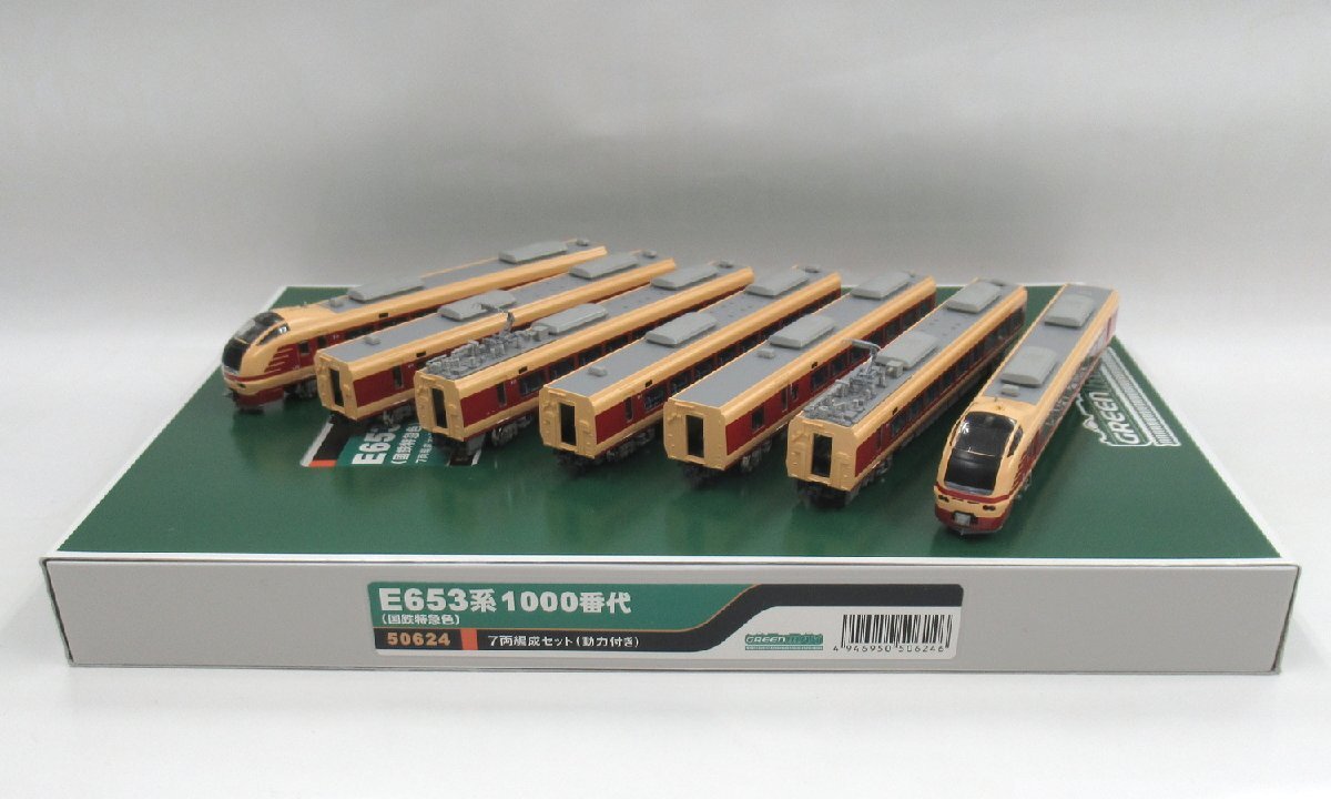 Yahoo!オークション - グリーンマックス 50624 E653系1000番代（国鉄特...