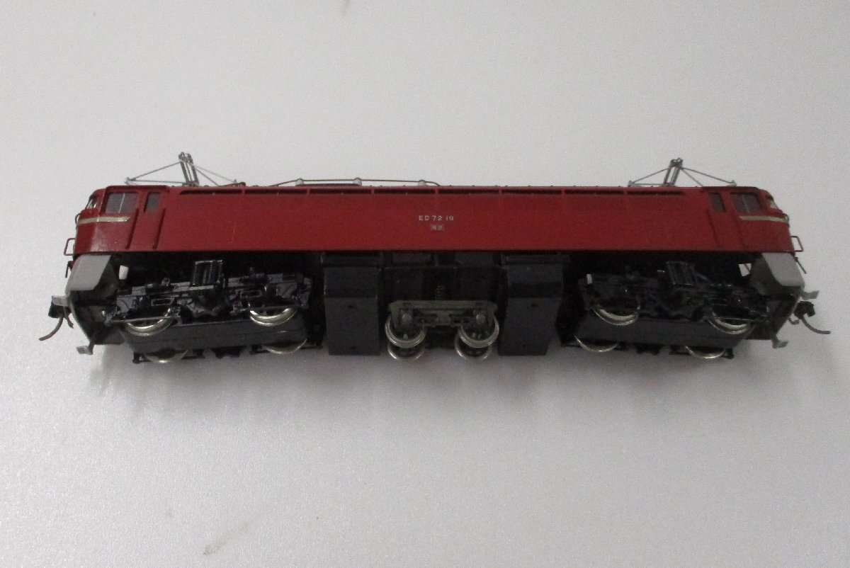 Yahoo!オークション - 珊瑚模型 ED72形 交流電気機関車 19号機【ジャン...