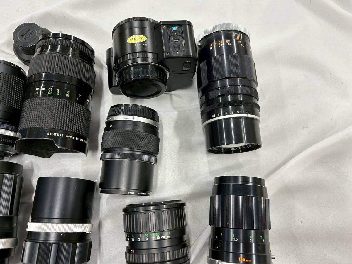 Yahoo!オークション - 訳あり特価 Canon /MINOLTAなどMFレンズ13個ま...