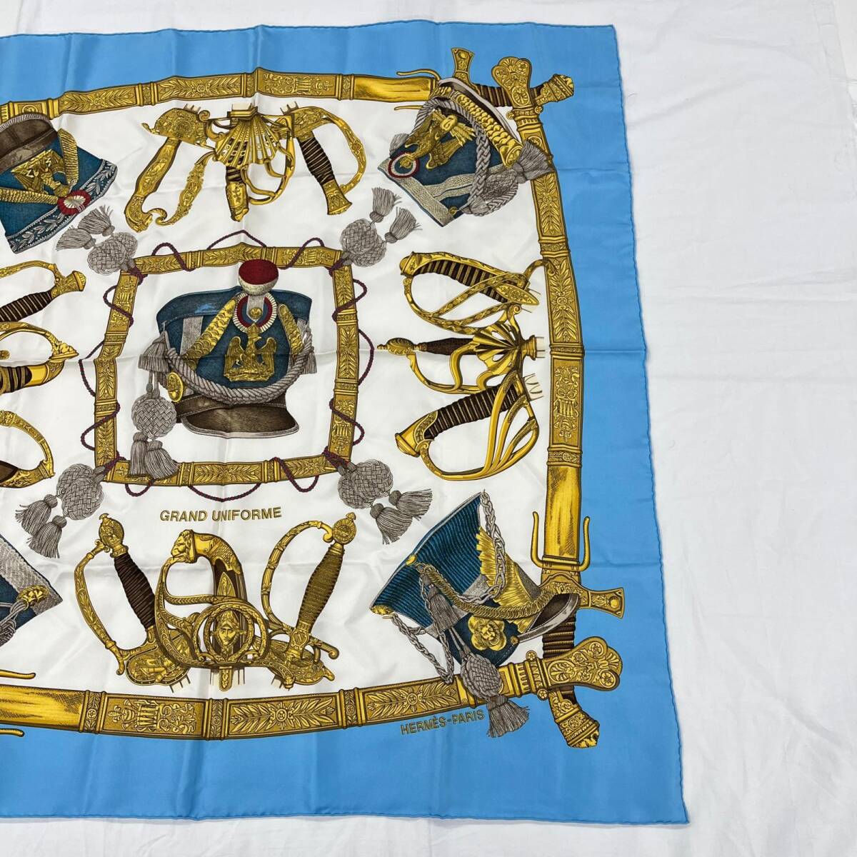 Yahoo!オークション - J2065 エルメス HERMES スカーフ カレ90