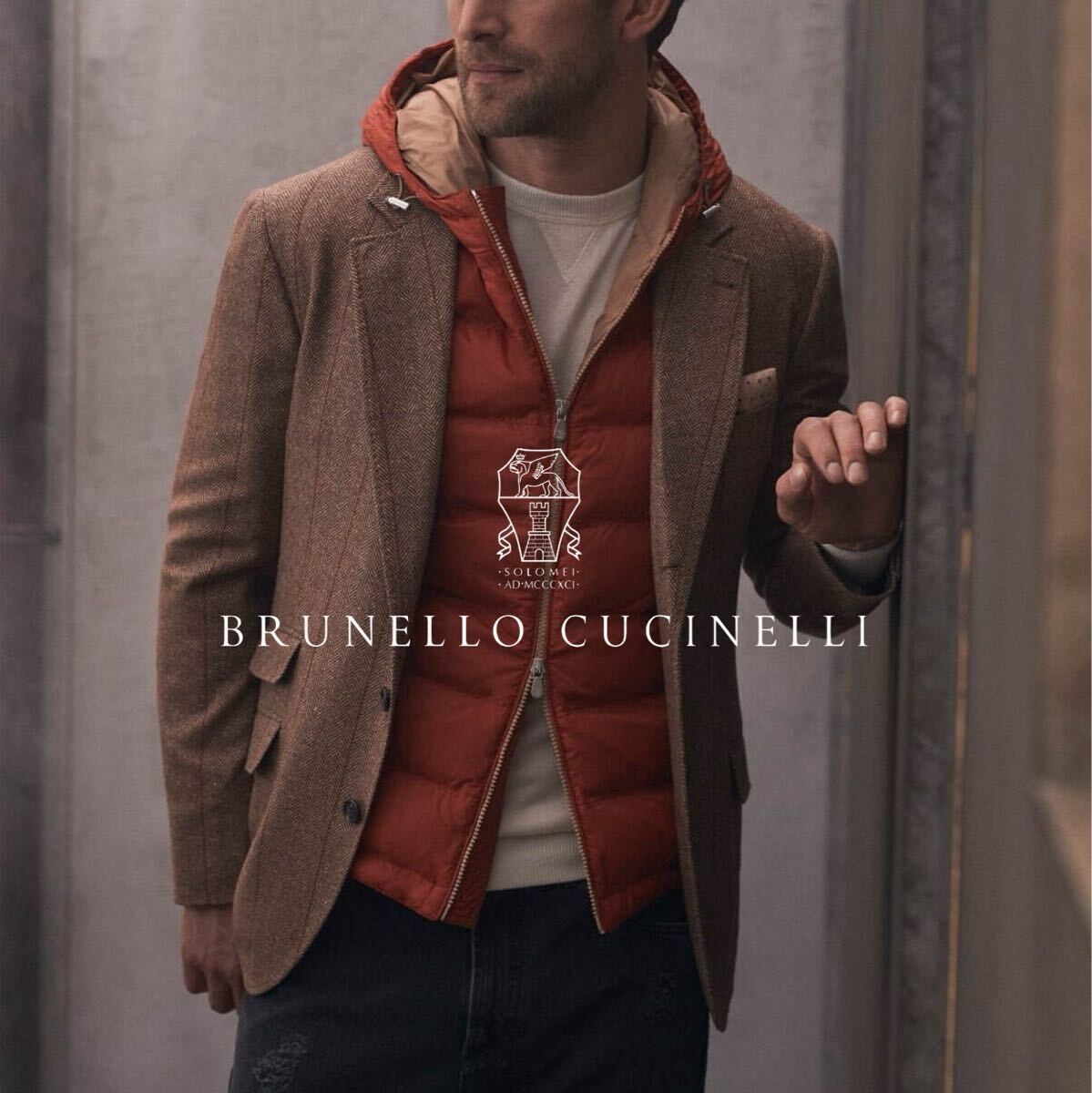 Yahoo!オークション - Q13 未使用 20-21AW 極上フーデッド ダウンベス...