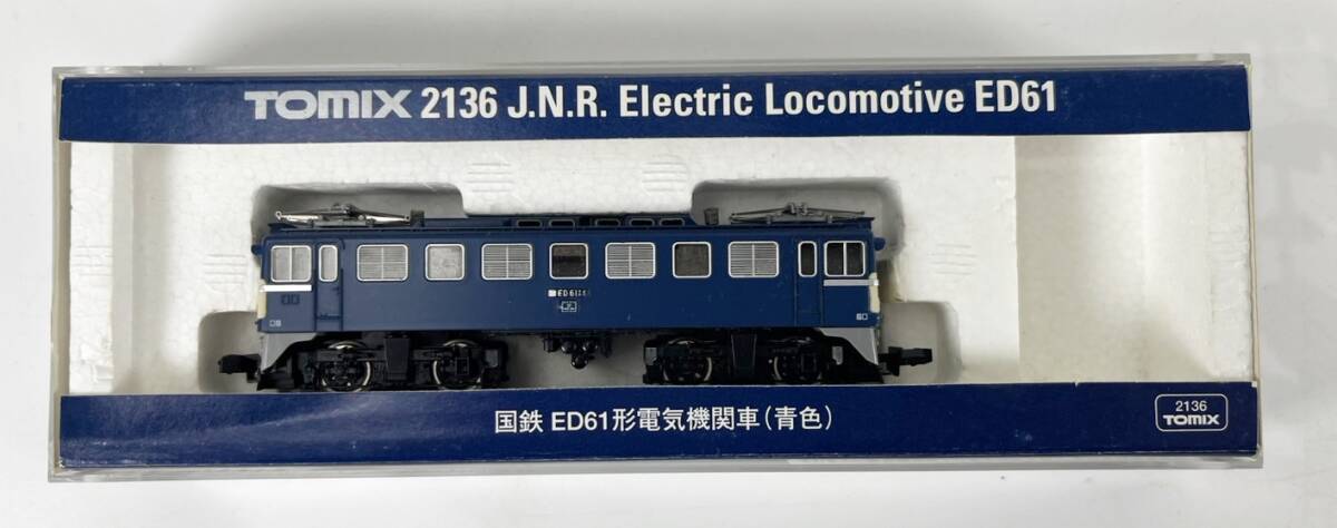 Yahoo!オークション - Nゲージ TOMIX 国鉄 ED61形 電気機関車 青色 鉄...