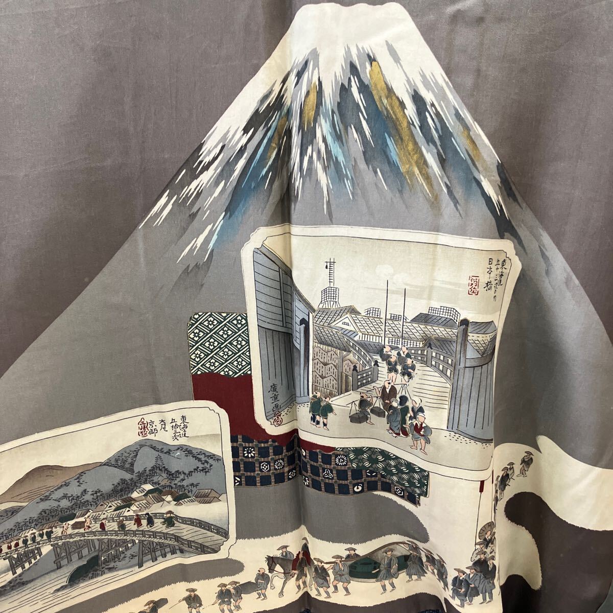 Yahoo!オークション - 一右衛門No979 男物着物 メンズ着物 正絹着物 長...