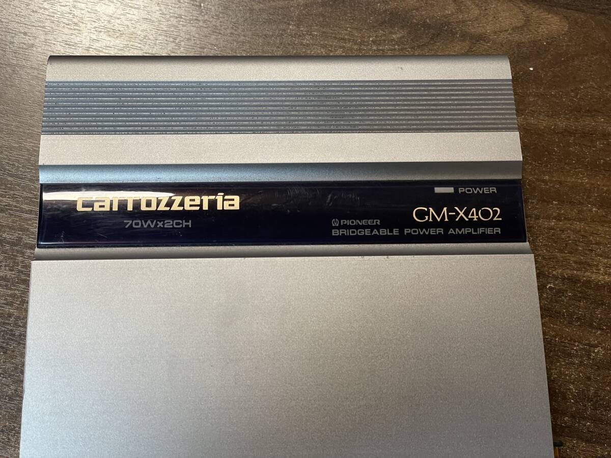 Yahoo!オークション - 希少動作品 カロッツェリア製70Wx2CH パワーアン...