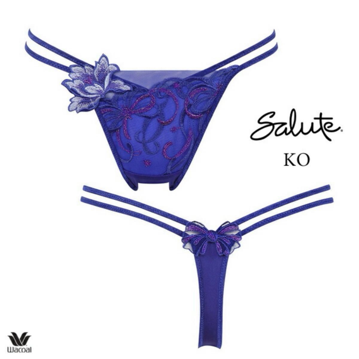 Yahoo!オークション - 【新品タグ付き】ワコール サルート 87g Tバック...