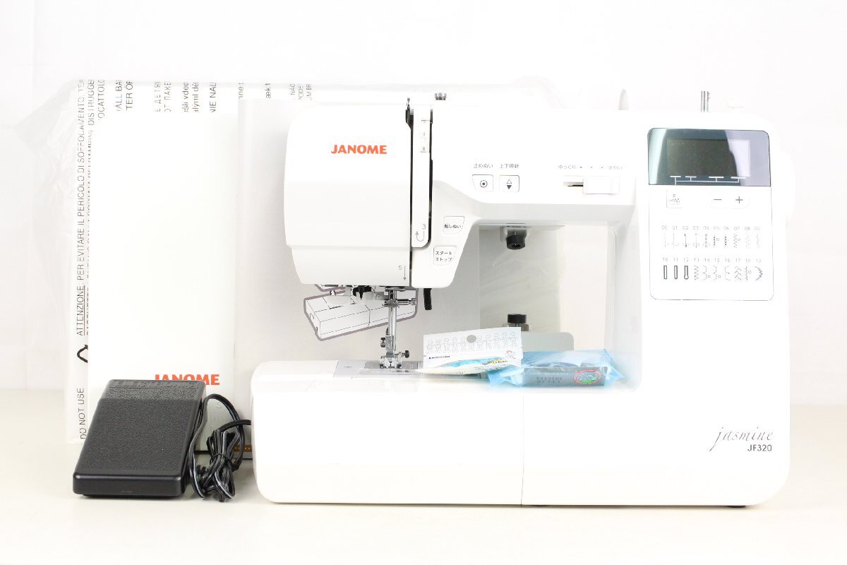 Yahoo!オークション - 【ト福】JANOME ジャノメ jasmine JF320 ジャス...