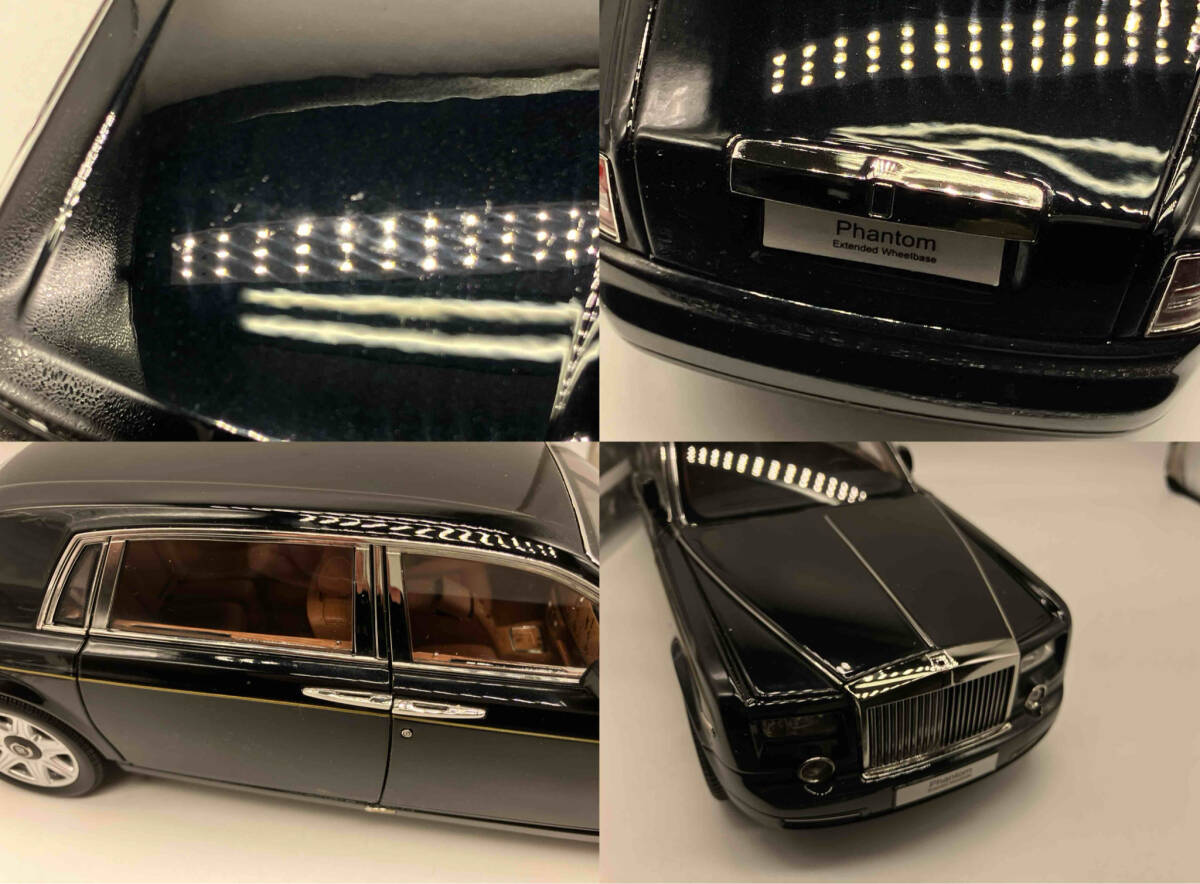 【樂淘letao】日本代購代標第一品牌－KYOSHO 1/18 Rolls-Royce Phantom EXTENDED WHEEL BASE Diamond Black 京商 ミニカー