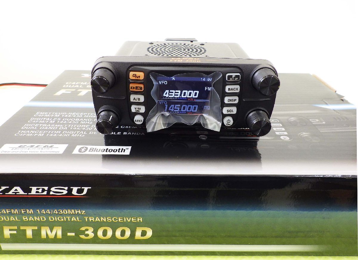 Yahoo!オークション - FTM-300D【YAESU】144/430MHz(FM C4FM)50W 未使...