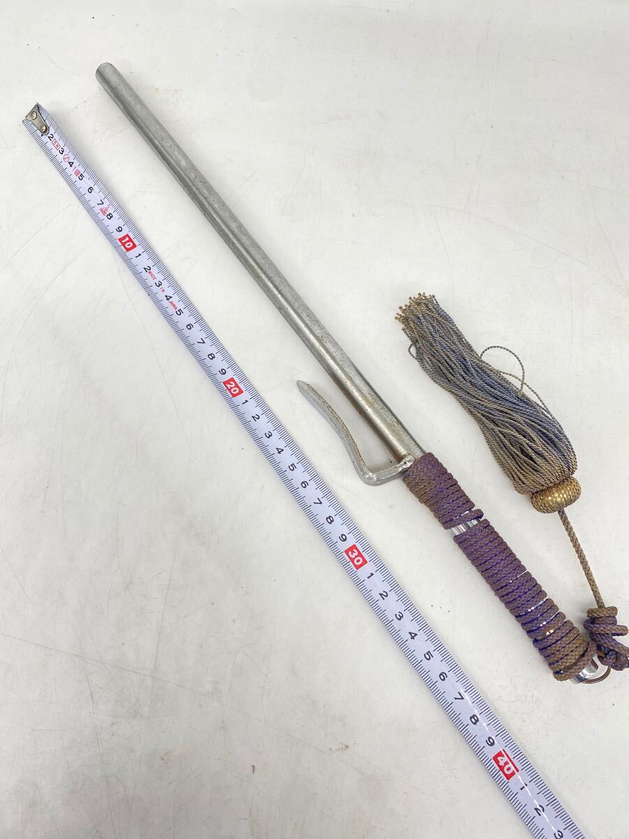 Yahoo!オークション - 時代 鉄地 手釵 全長40cm 447g 十手 古武道 琉球...