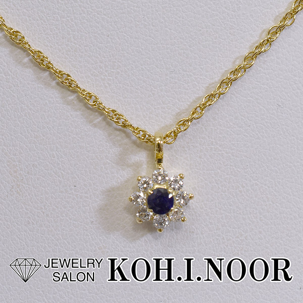 Yahoo!オークション - サファイア 0.19ct ダイヤモンド 0.19ct 18金イ...