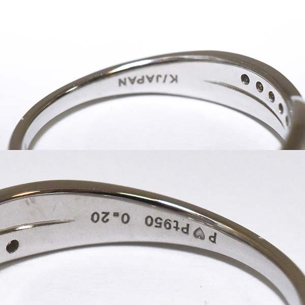 Yahoo!オークション - ラッセル ダイヤモンド 0.20ct プラチナ Pt950 ...