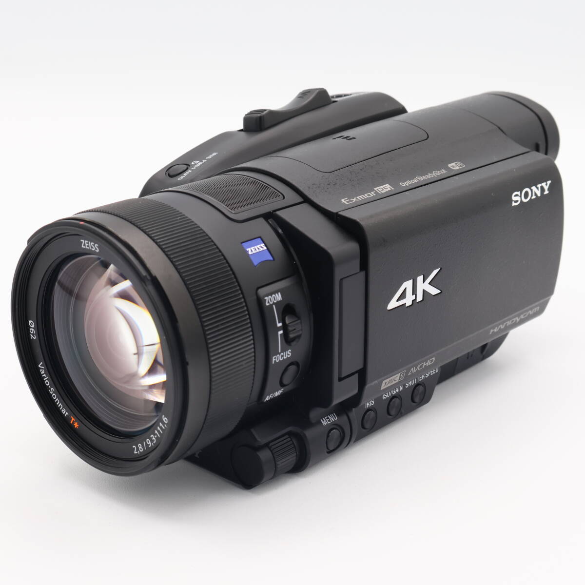 Yahoo!オークション - SONY(ソニー) 4K ビデオカメラ Handycam FDR-AX7...