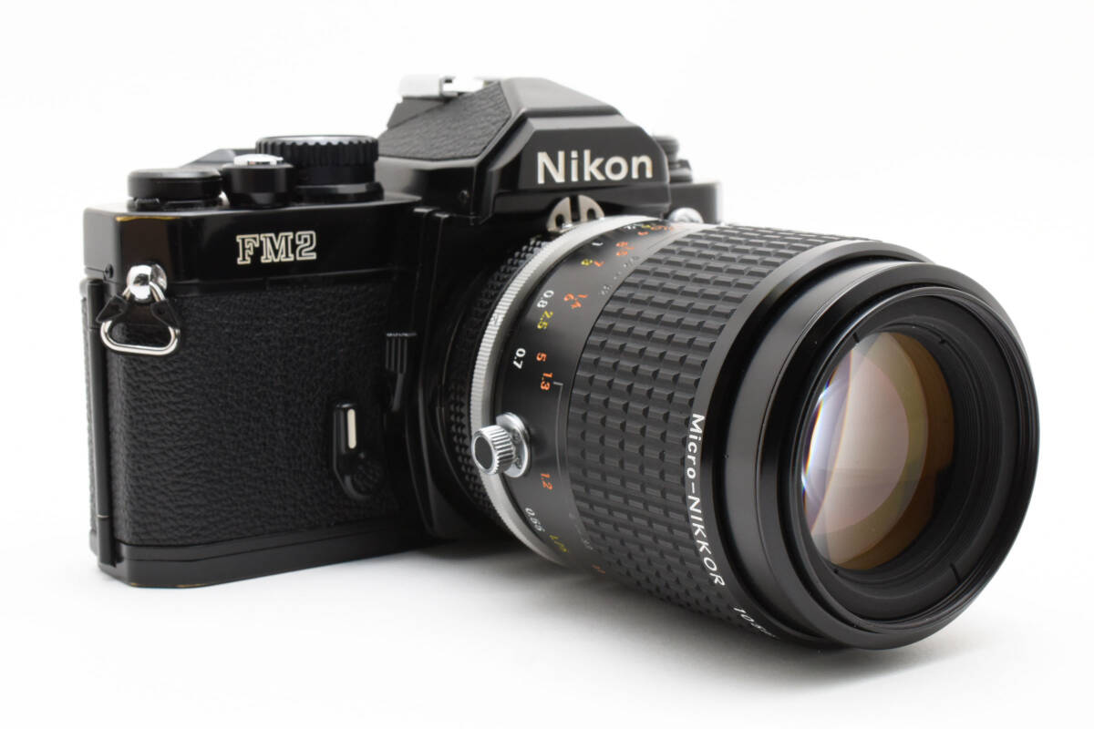 Yahoo!オークション - ニコン Nikon New FM2 ボディ + Nikkor Ai-s 105...