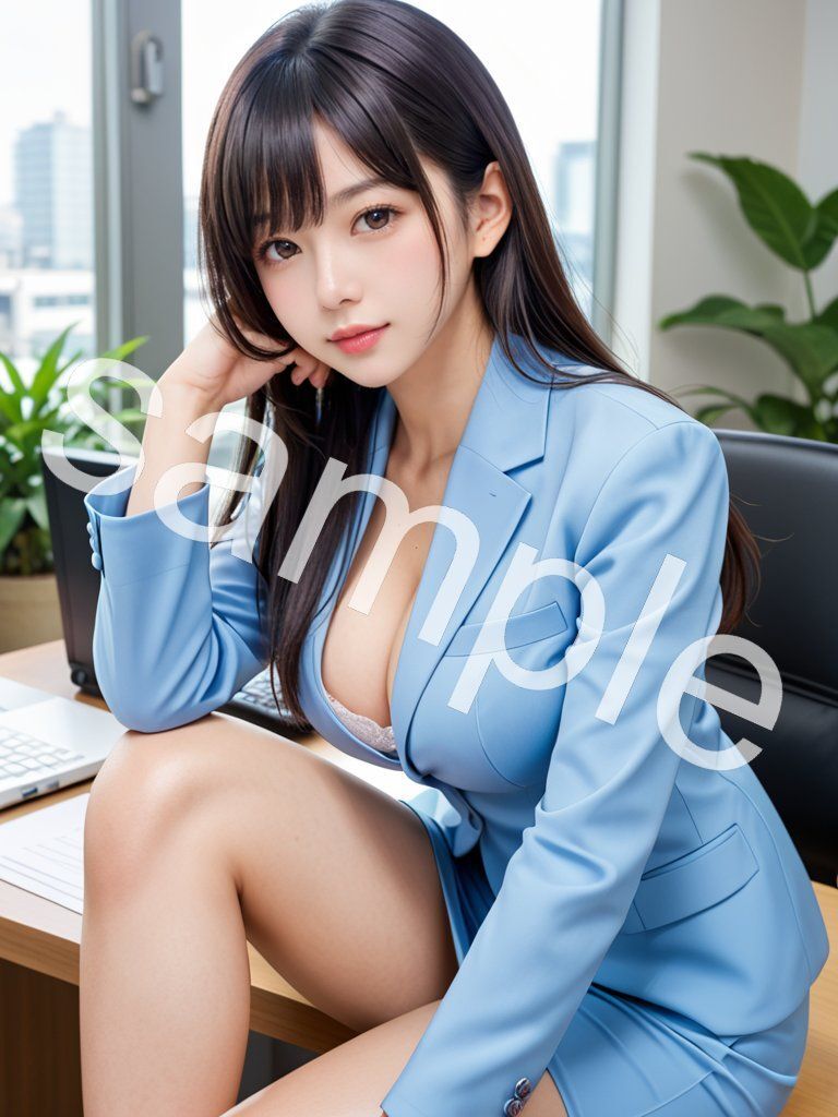 Yahoo!オークション - 【高画質】 A4 AI OL オフィス 眼鏡 美乳 巨乳 ...