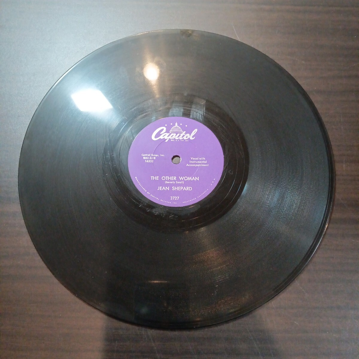 Yahoo!オークション - 米キャピトル10吋SP 「ジェーンシェパードC＆W」...