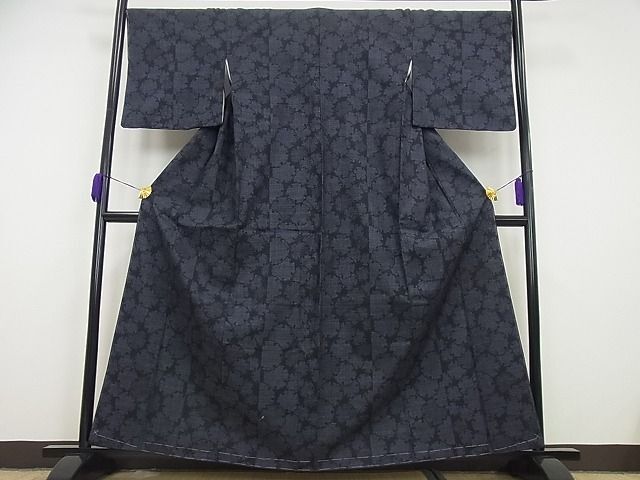 Yahoo!オークション - 平和屋本店 極上 本場結城紬 重要無形文化財 1...