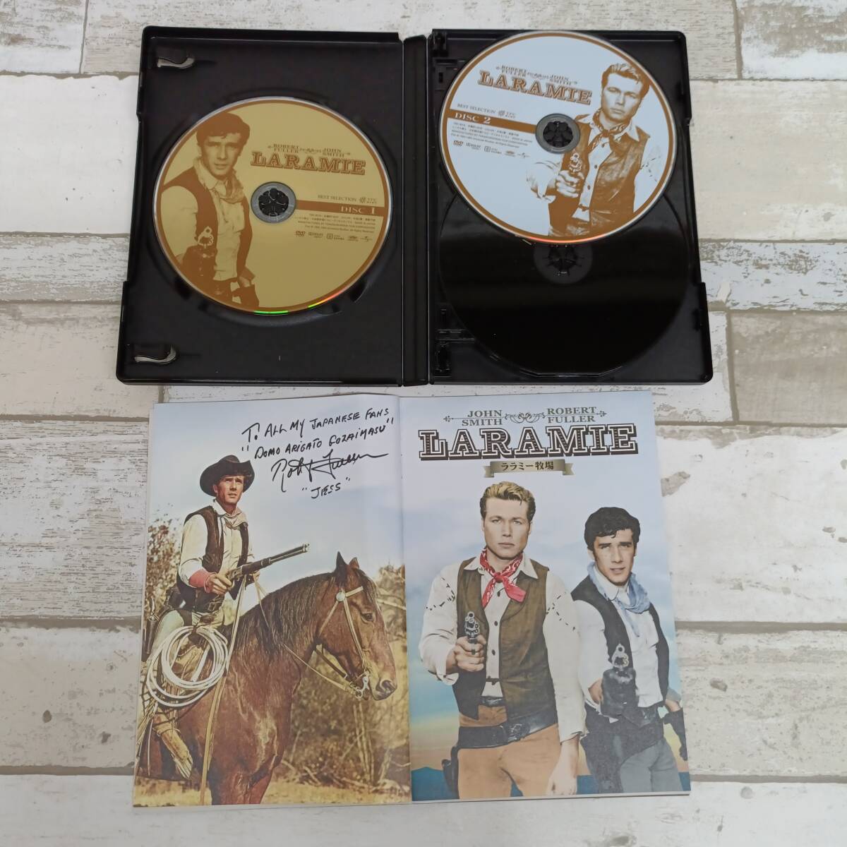 Yahoo!オークション - C34 DVD ララミー牧場 6枚組 LARAMIE BEST SELEC...