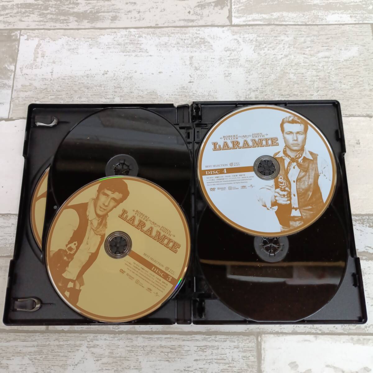 Yahoo!オークション - C34 DVD ララミー牧場 6枚組 LARAMIE BEST SELEC...