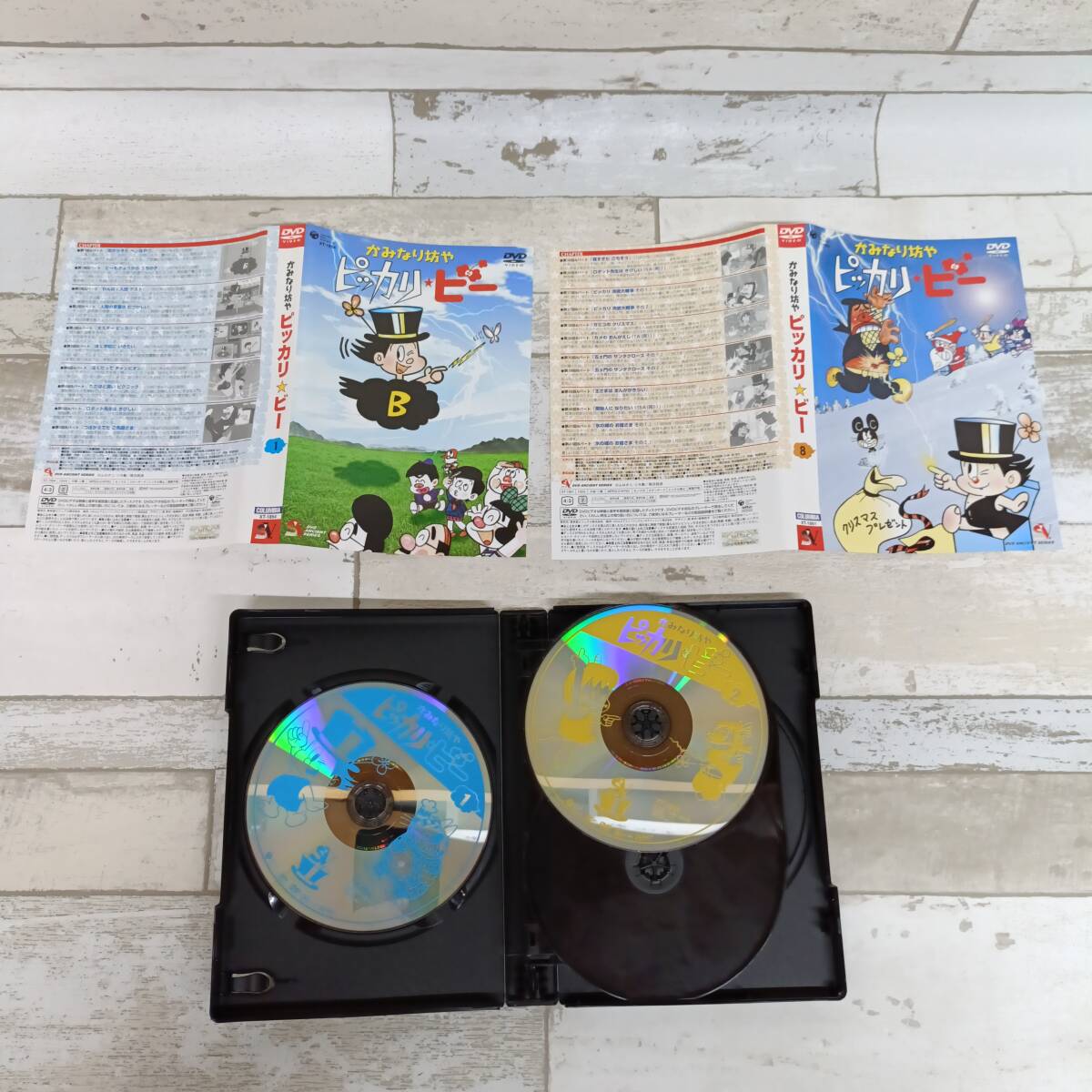 Yahoo!オークション - C34 DVD かみなり坊や ピッカリ ビー 10枚組 全1...