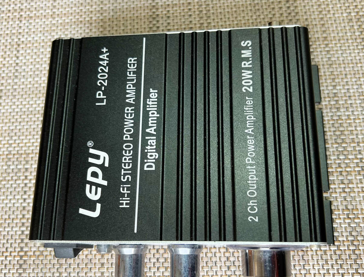 Yahoo!オークション - Lepy LP-2024A+ デジタルアンプ（ACアダプター付...
