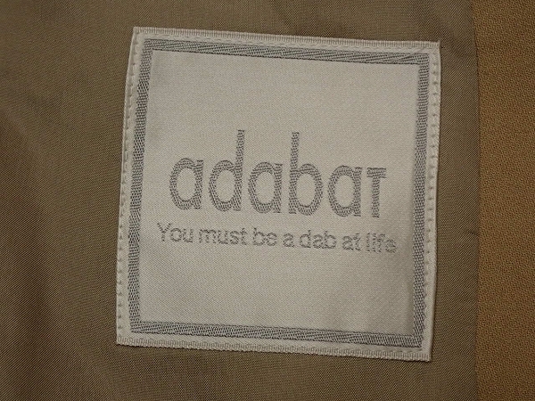 Yahoo!オークション - adabat エンブレム刺繍 ジャケット アダバット/...