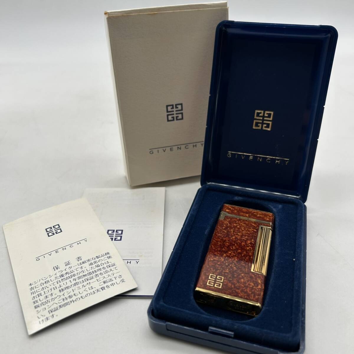 Yahoo!オークション - 埼28 【動作未確認】GIVENCHY ジバンシー ZIPOO ...