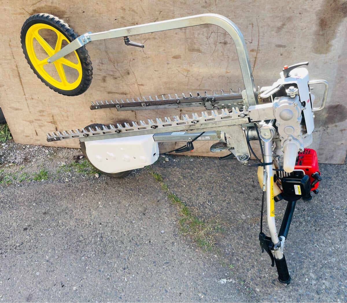 Yahoo!オークション - EW-17D 落合 OCHIAI 両面裾落とし機 自走式 茶刈...