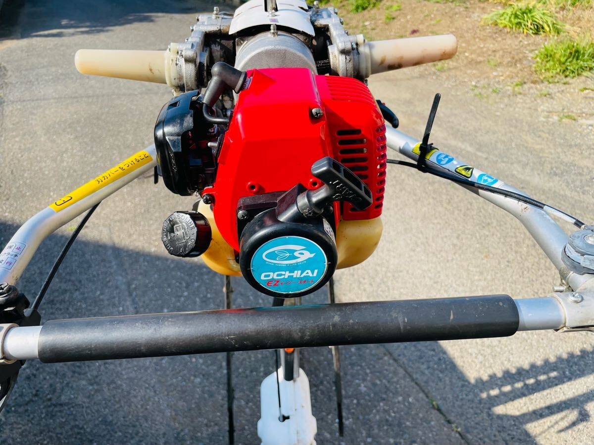 Yahoo!オークション - EW-17D 落合 OCHIAI 両面裾落とし機 自走式 茶刈...