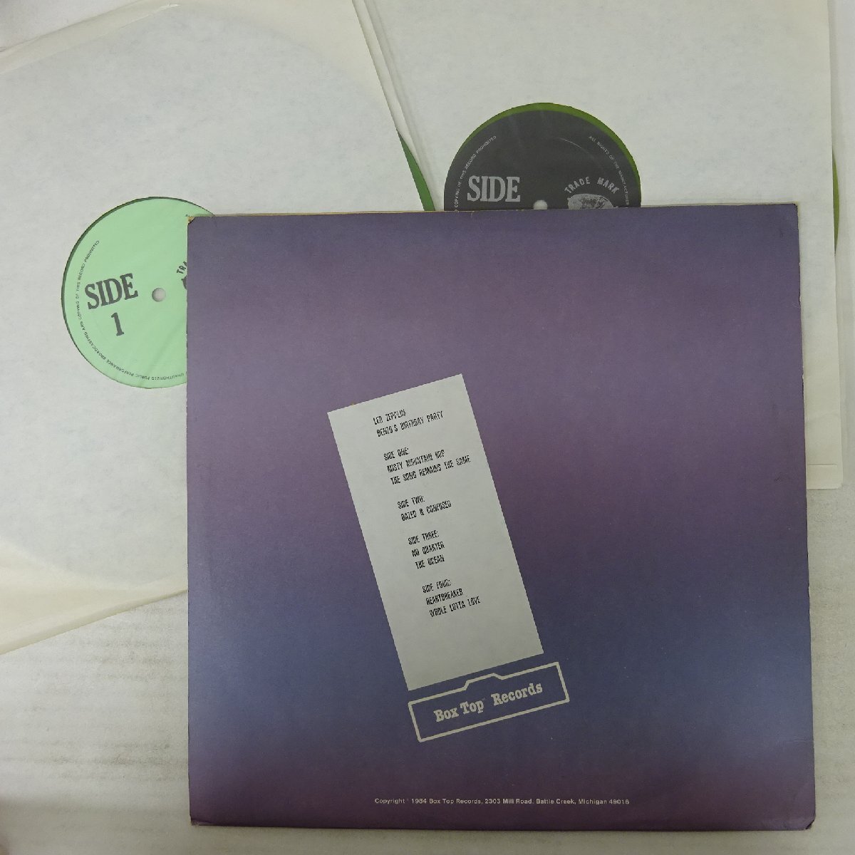 Yahoo!オークション - 14049960 【美盤/BOOT/2LP/TMOQ/Green Vinyl】Le...