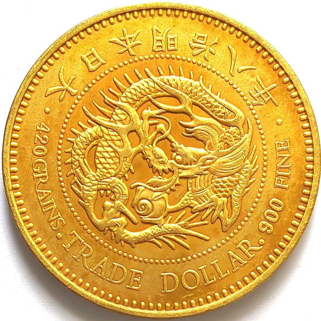 Yahoo!オークション - 大日本 明治八年 TRADE DOLLAR 貿易銀 A212