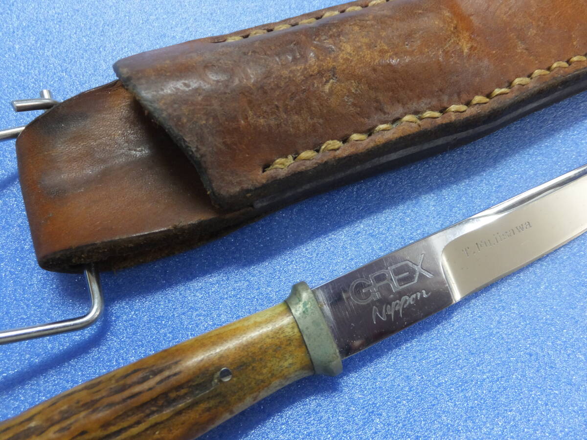 Yahoo!オークション - GREX 渓流ナイフ KEIDOH フィッシングナイフ 杉...
