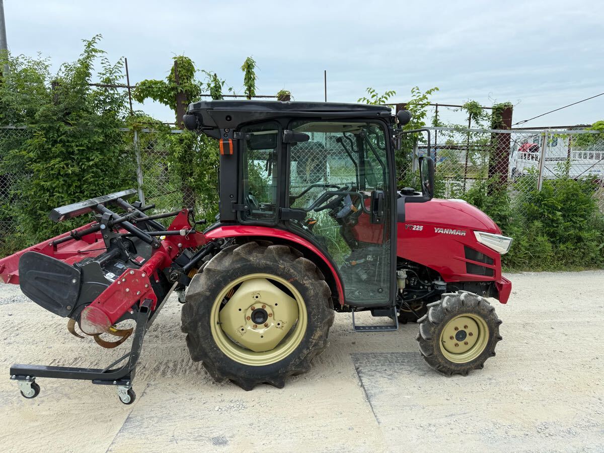 Yahoo!オークション - ヤンマー トラクター YT225 美品 時間少 キャビ...