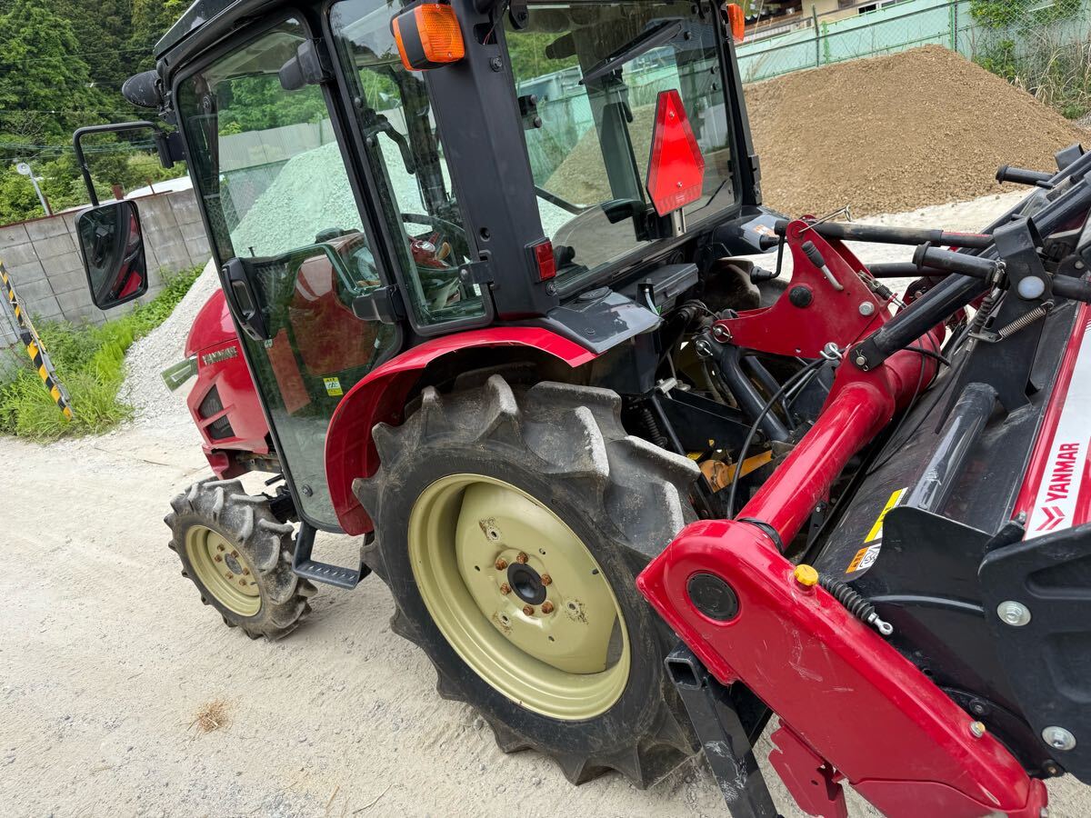 Yahoo!オークション - ヤンマー トラクター YT225 美品 時間少 キャビ...