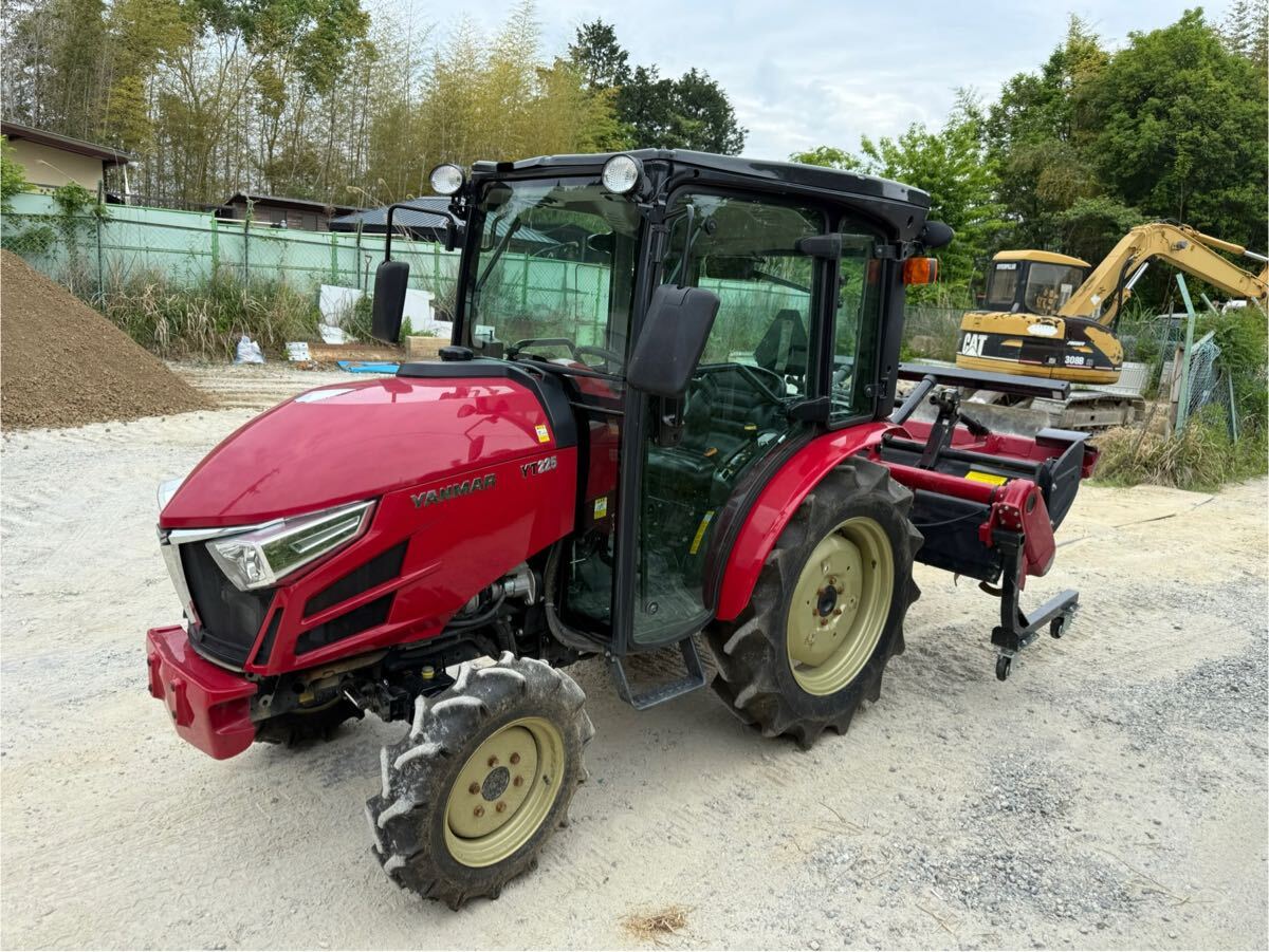 Yahoo!オークション - ヤンマー トラクター YT225 美品 時間少 キャビ...