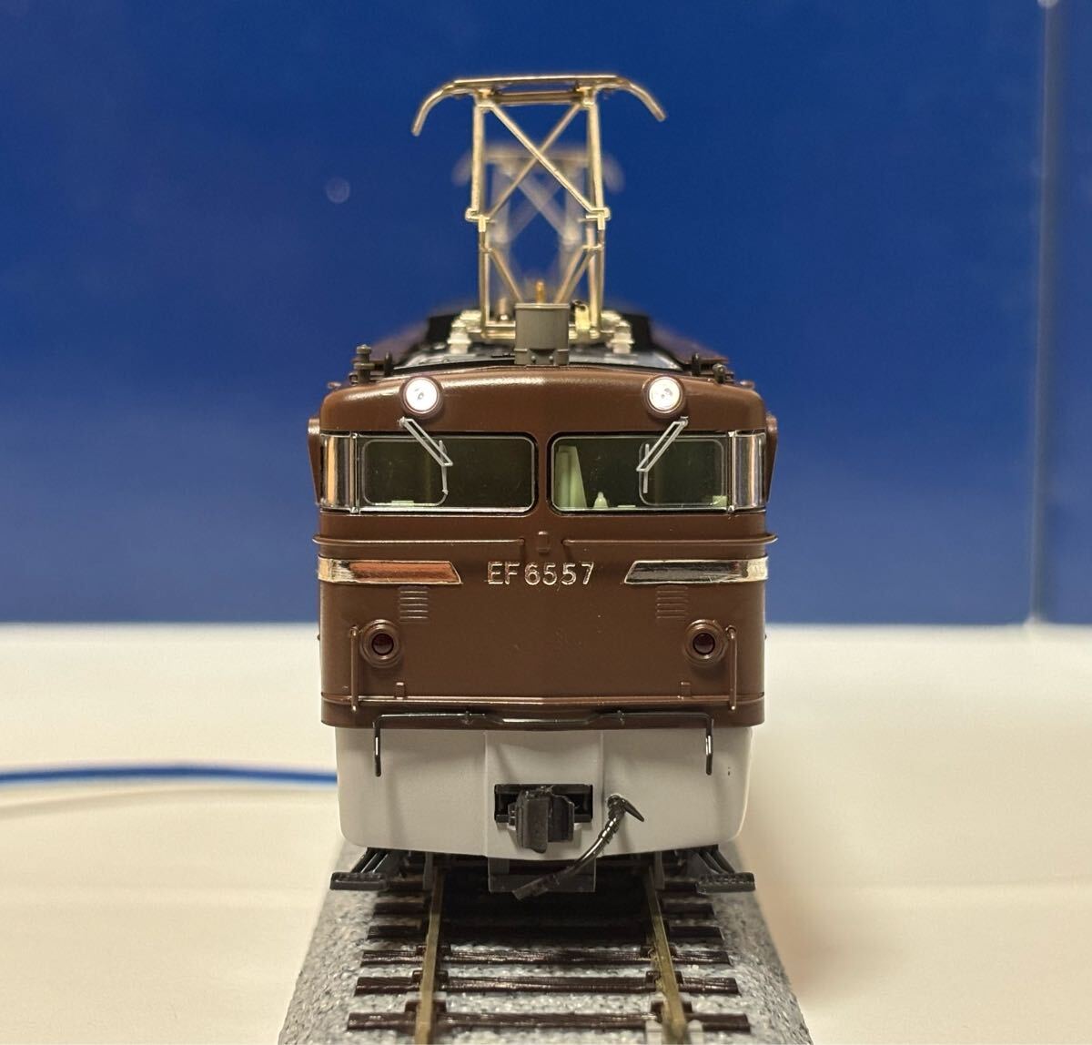 Yahoo!オークション - 「HOゲージ」EF65-57 ぶどう色(茶釜) katoベース...