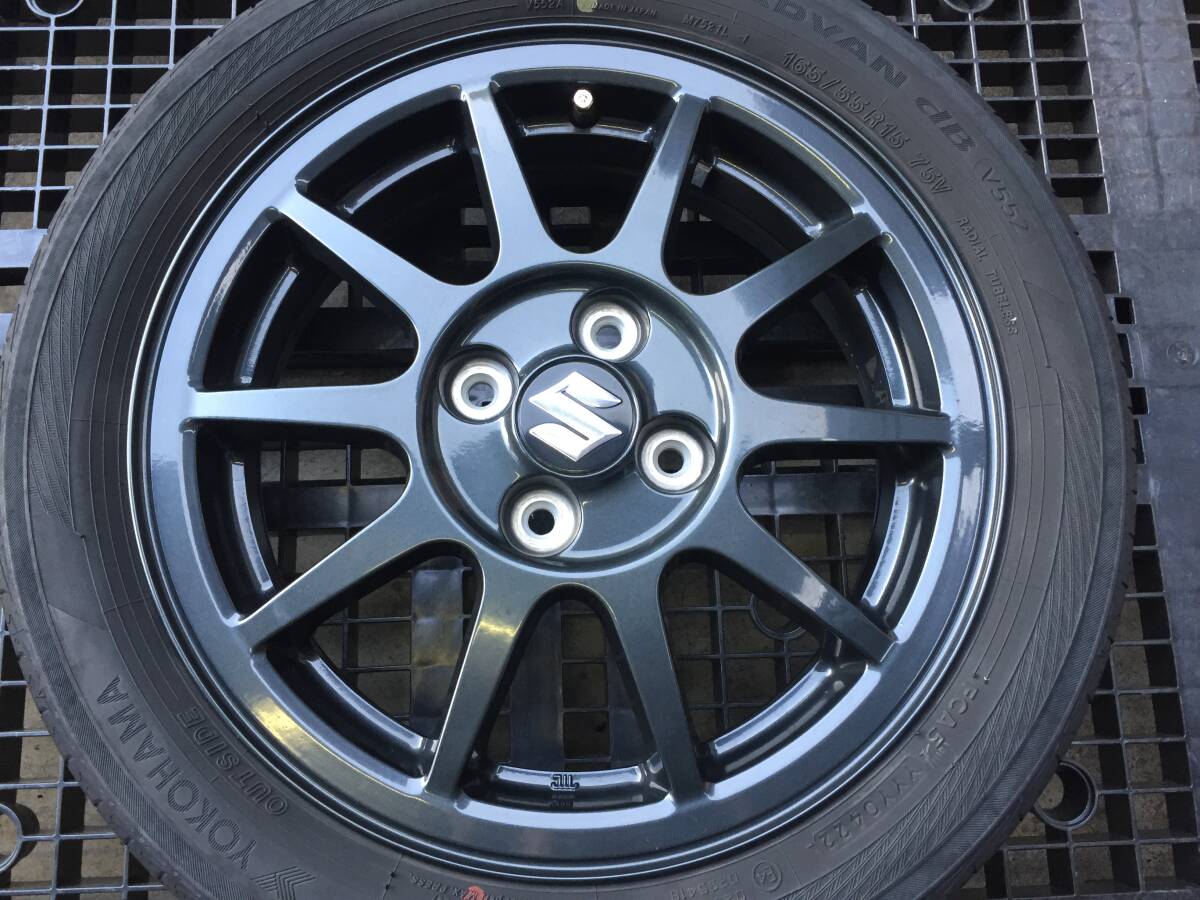 Yahoo!オークション - スズキ アルトワークス HA36S 純正 アルミホイ...