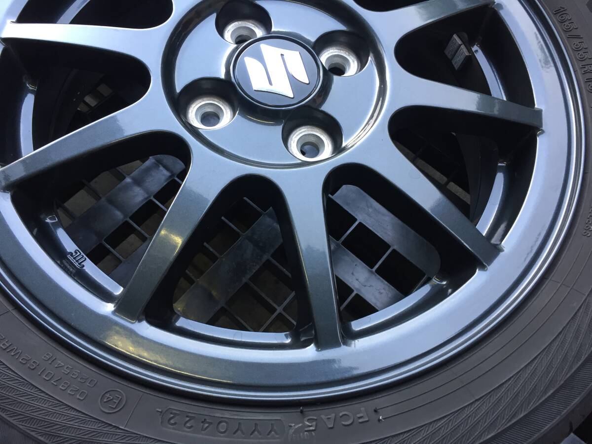 Yahoo!オークション - スズキ アルトワークス HA36S 純正 アルミホイ...