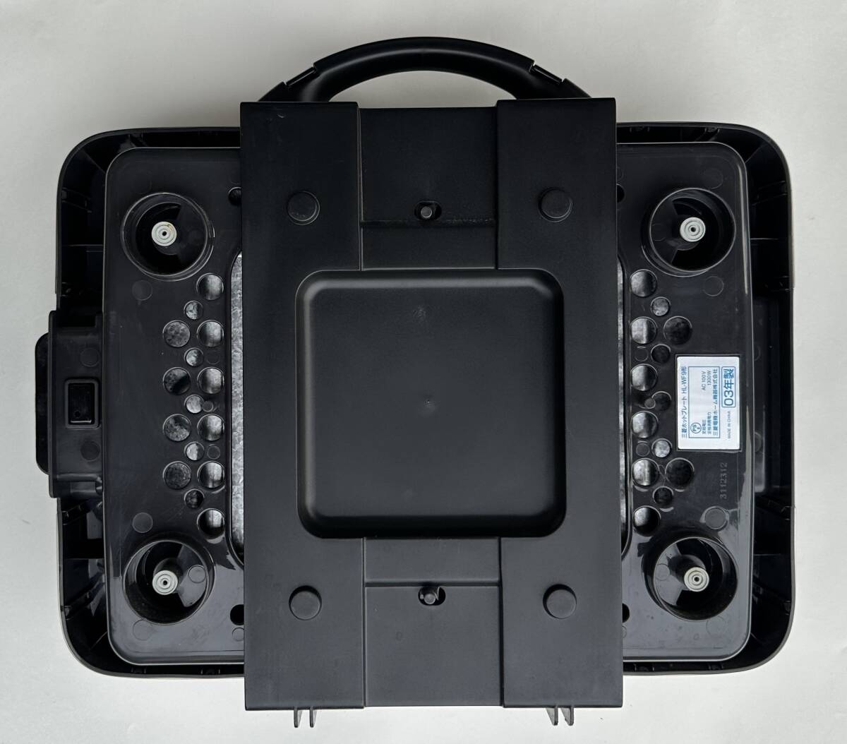 Yahoo!オークション - 1円～MITSUBISHI 三菱 ホットプレート HL-WF9