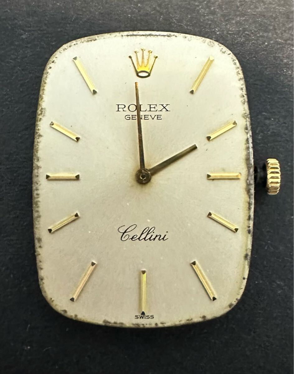 Yahoo!オークション - 1円スタート 稼働 ロレックス Cellini ムーブメ...