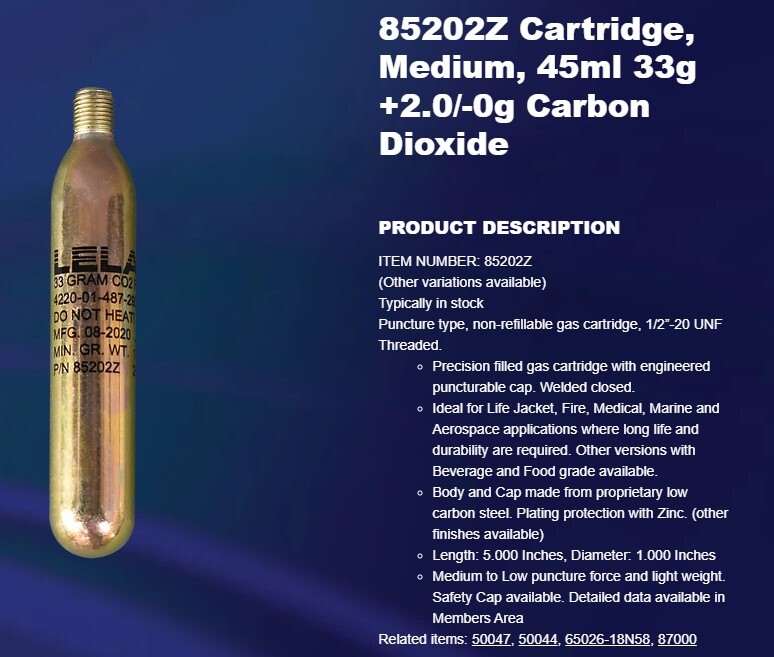 Yahoo!オークション - 炭酸ガス CO2 33g ボンベ セット テトラボンベ ...